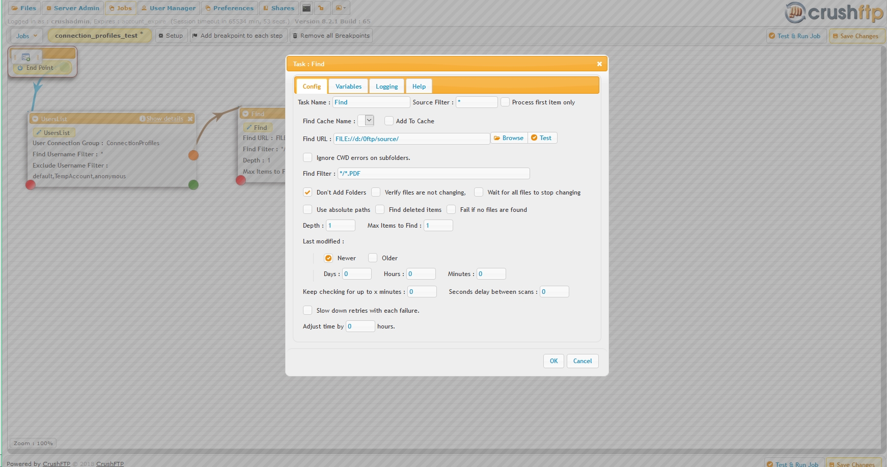 Crush8wiki: Connection_job_find.png